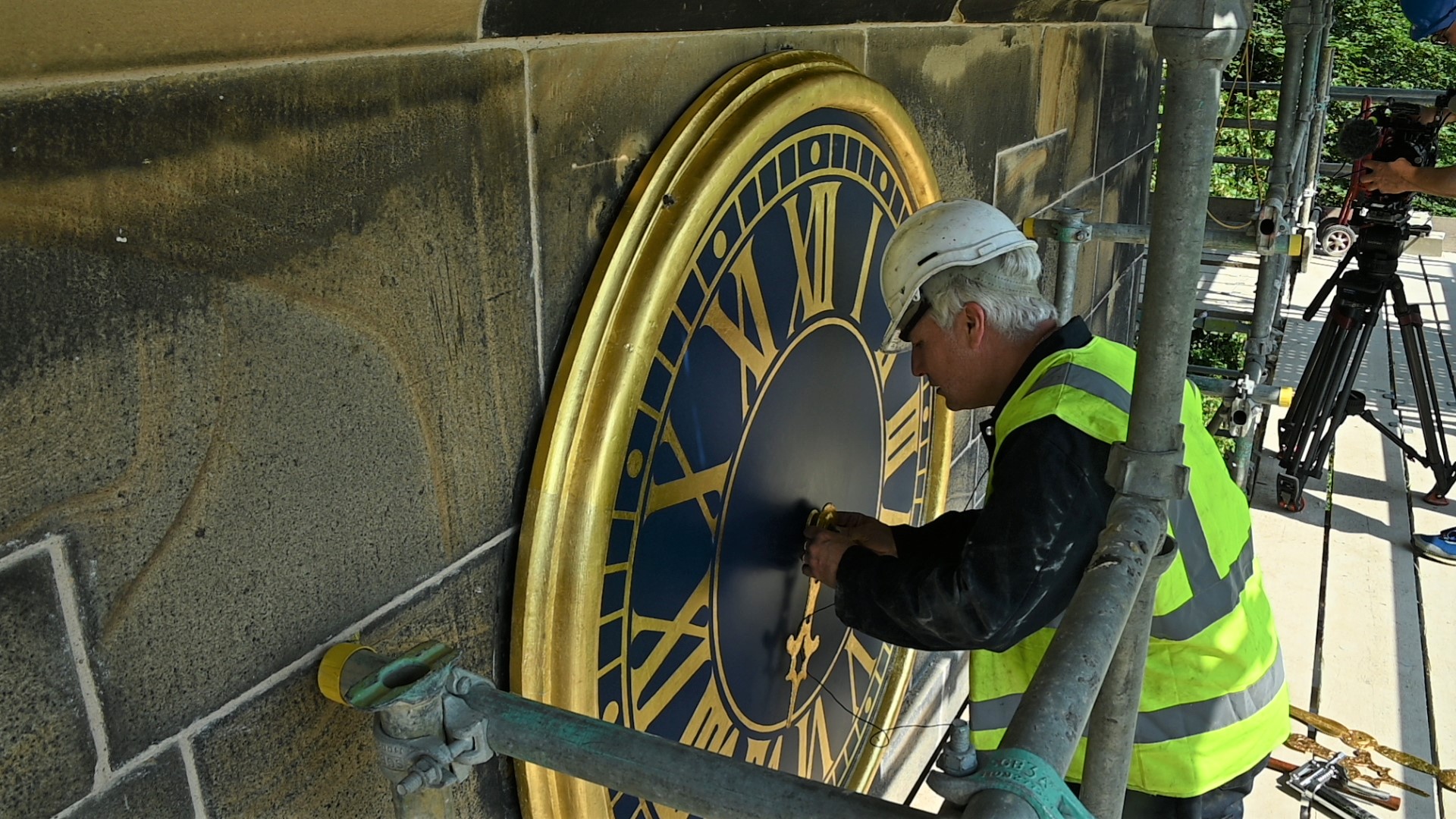 Wentworth Woodhouse gets a helping hand from clock repairer Andrew ...